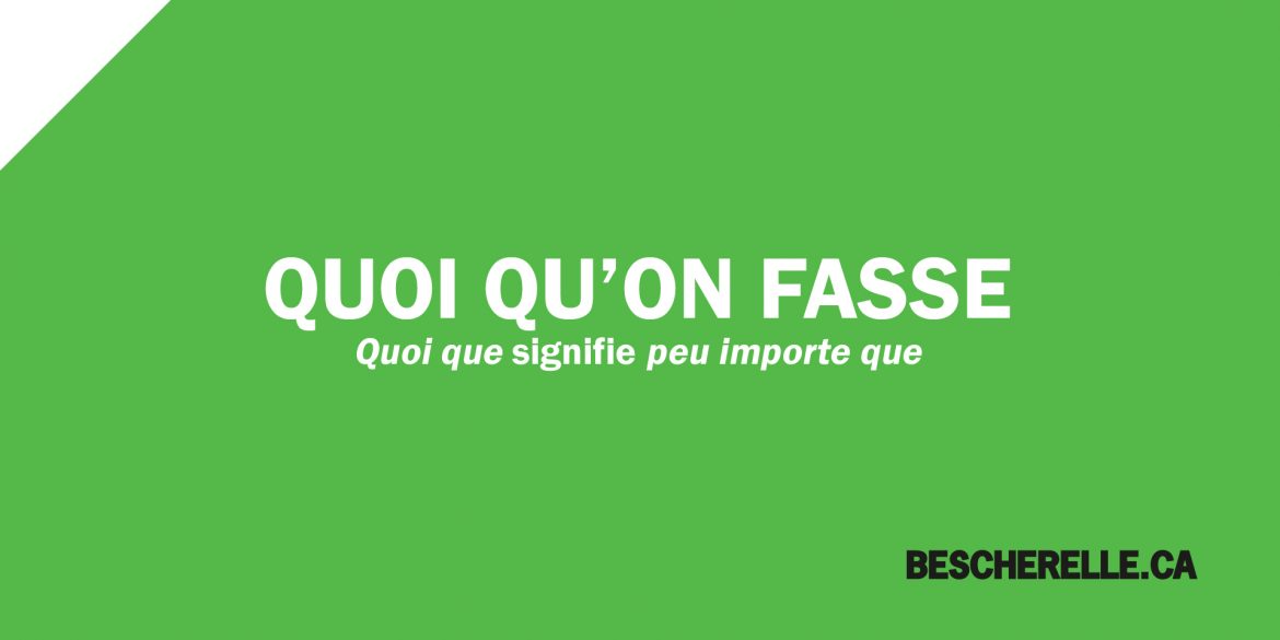 L’emploi de quoique et quoi que - Bescherelle